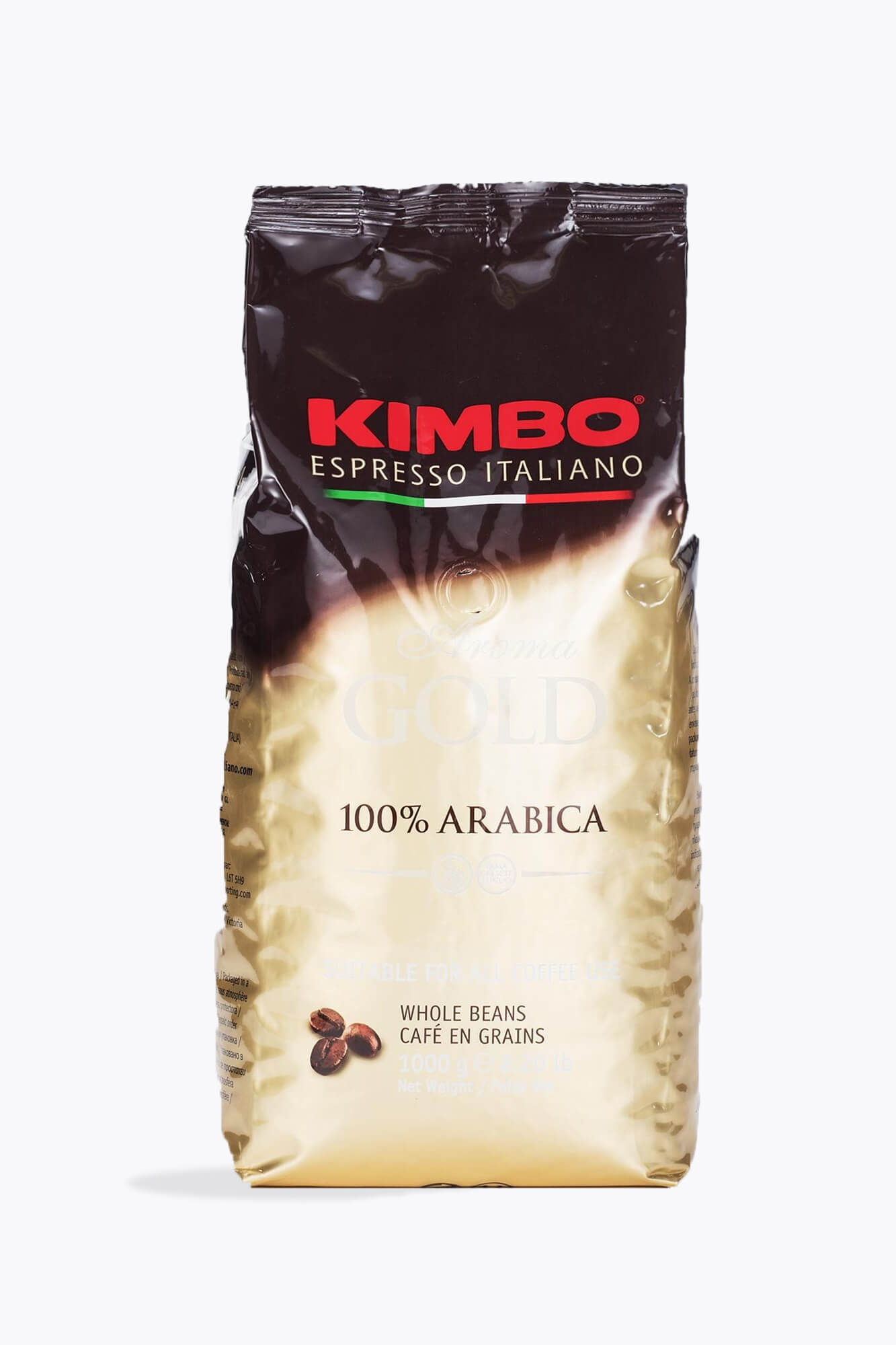 Kimbo Gold Espresso 100% Arabica 1kg Bohnen | roastmarket