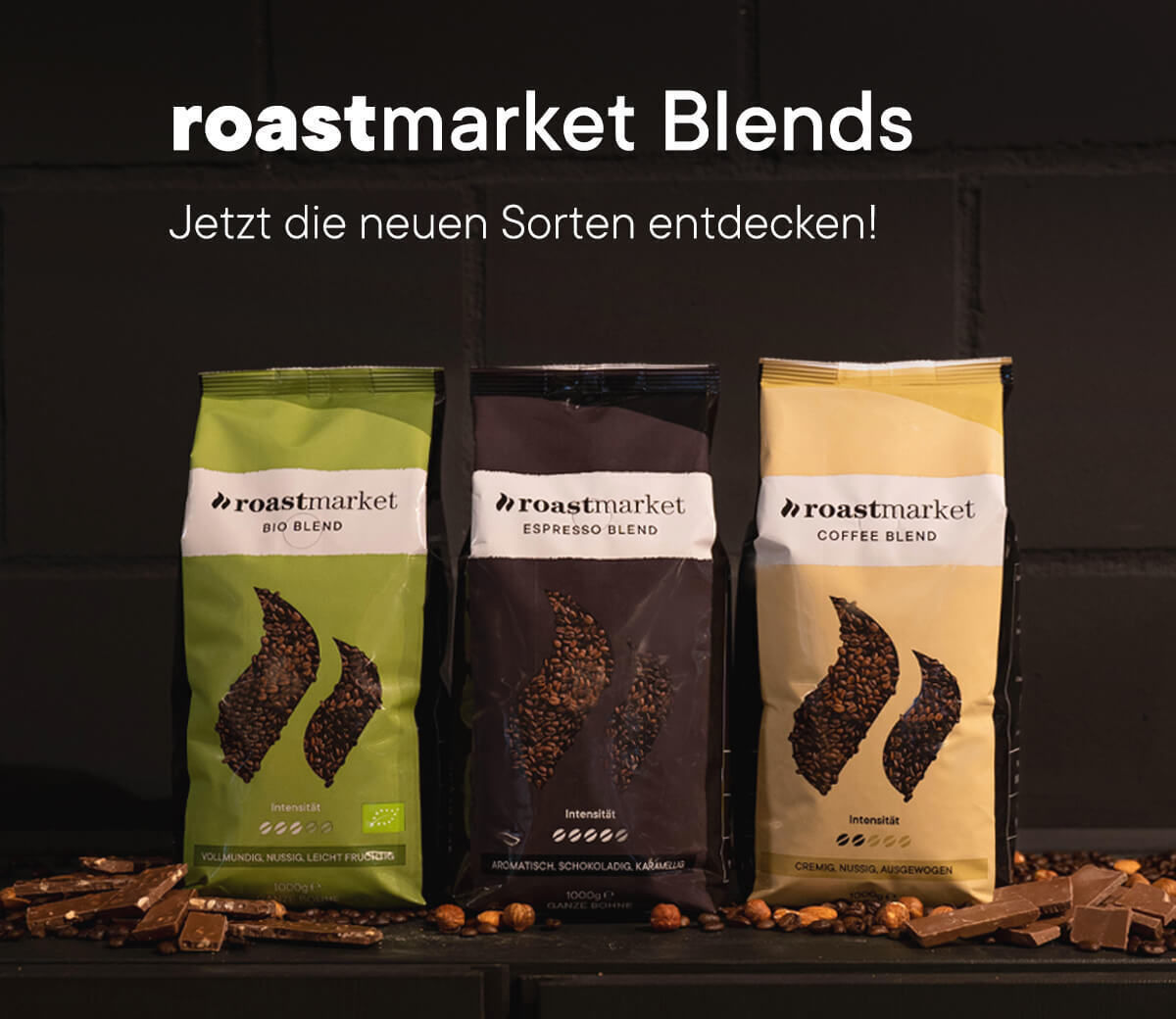 roastmarket Blends Eigenmarke entdecken | roastmarket